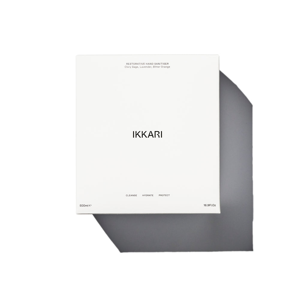 Restorative Hand Sanitiser 500ml Clary Sage, Lavender, Bitter Orange – IKKARI